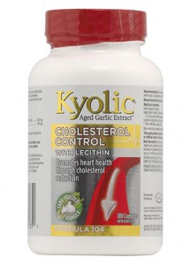 kyolic cholesterol control formula 104 available at Vitamins First